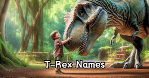 T-Rex Exclusive Names for Kids in 2026